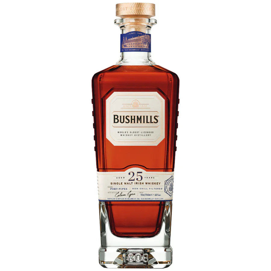 Bushmills 25 Year Single Malt Irish Whiskey 750ML – OMGCHEERS