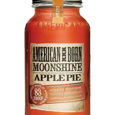 American Born Apple Pie Moonshine 750ML – OMGCHEERS