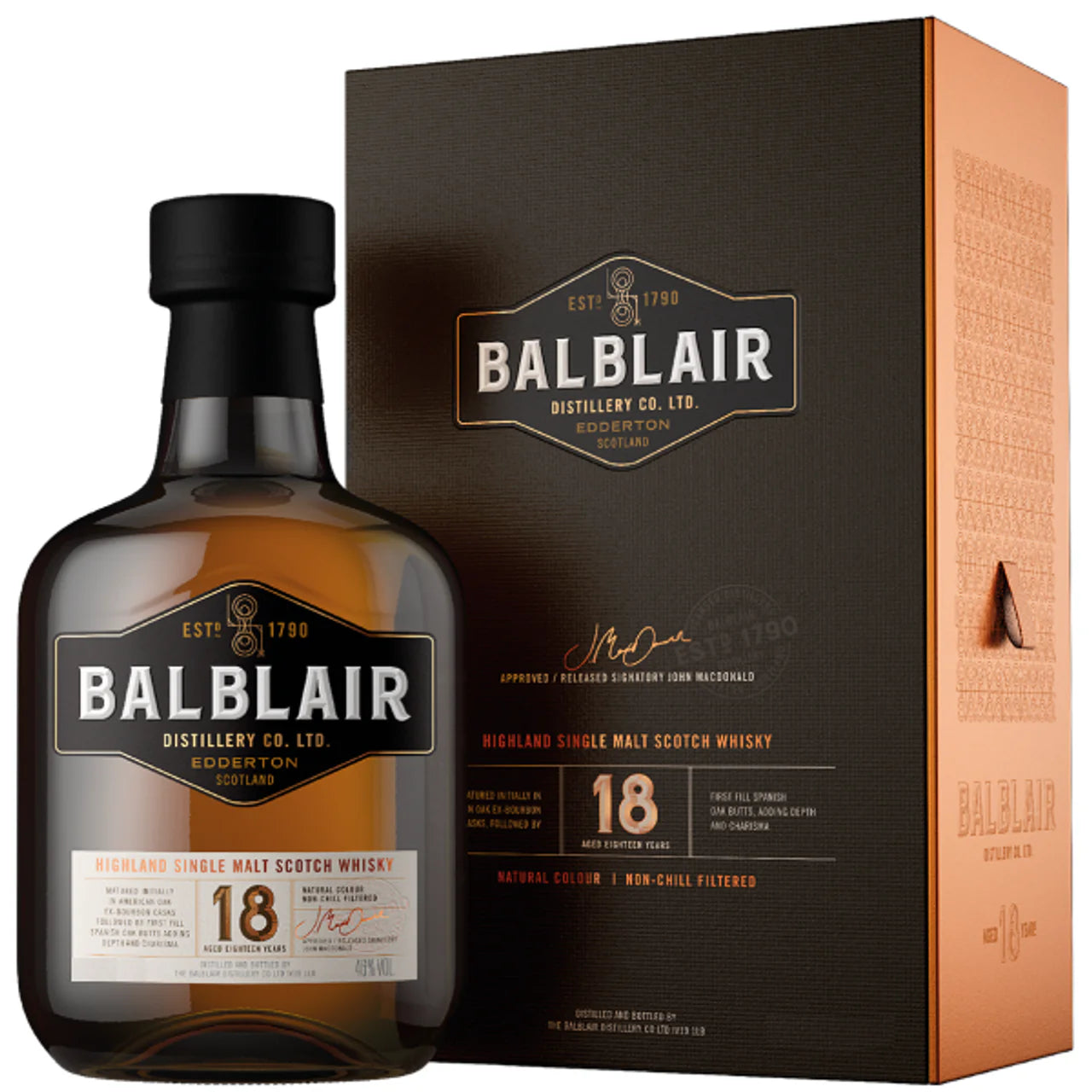 Balblair 18 Year Single Malt Scotch 750ML – OMGCHEERS