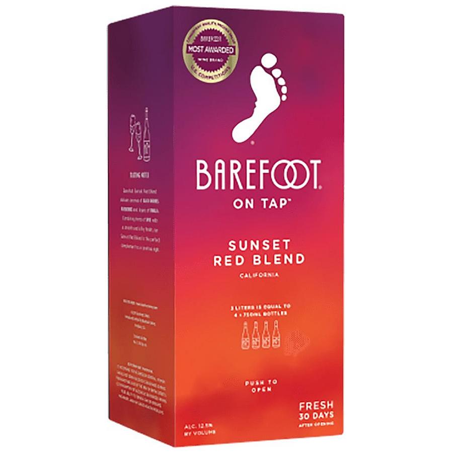 Barefoot Sunset Red Blend 3L – OMGCHEERS