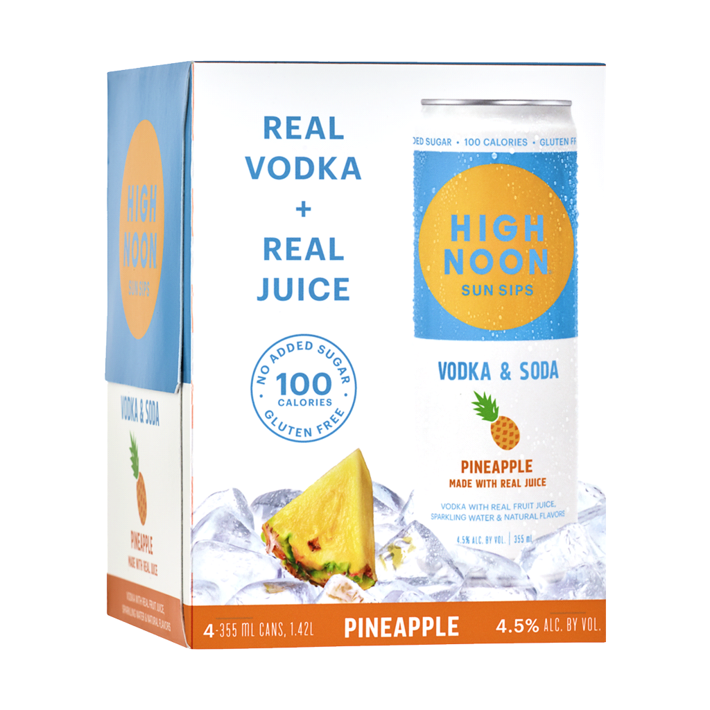 High Noon Pineapple 4 Pack - 355ML – OMGCHEERS