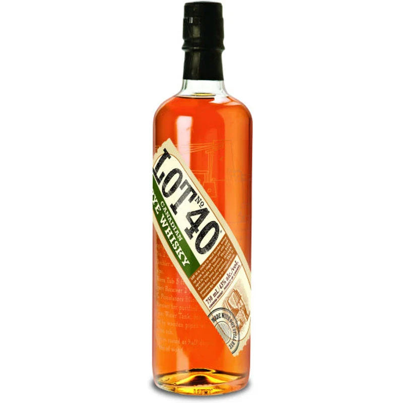 Lot 40 Rye Canadian Whisky 750ML – OMGCHEERS